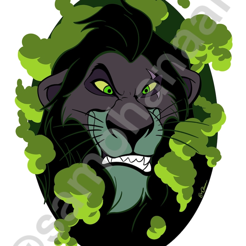 Lion King Scar - Etsy