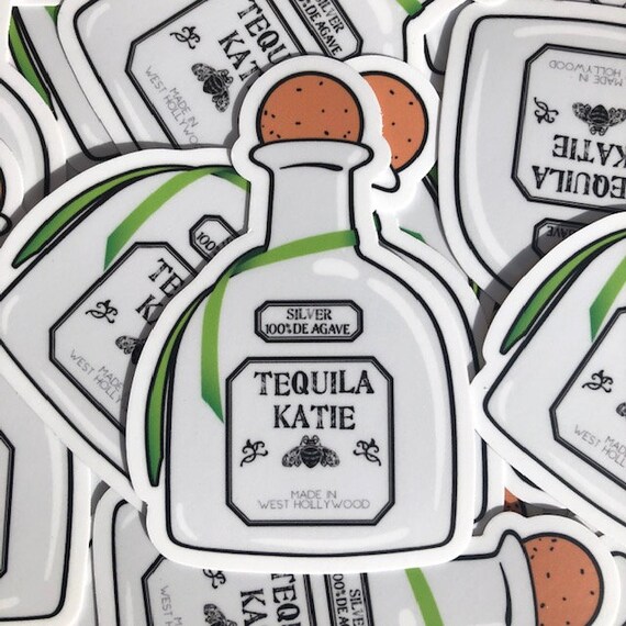 Vanderpump Rules Vinyl Sticker tequila Katie | Etsy