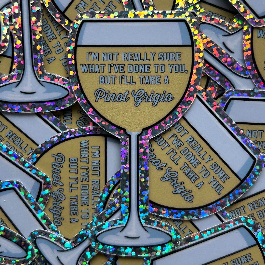 Vanderpump Rules Vinyl *MINI* Glitter Sticker "im Not Really Sure What ...