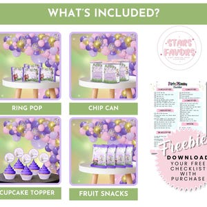 Fairy First Birthday Party Labels, Fairy Party Invite, Fairy Printable ...