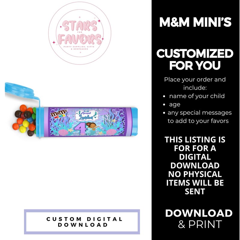 M and M Wrappers - Etsy