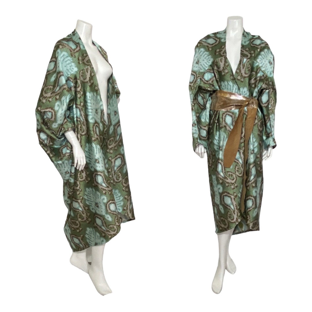 Cocoon Duster, 1920s Style Cocoon Coat, Abstract Print Coat - Etsy