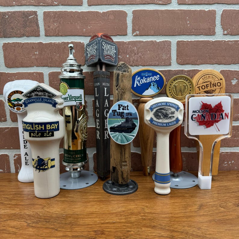 Tall Beer Tap Handles | Canadian Breweries, Vancouver Beer, and Global ...