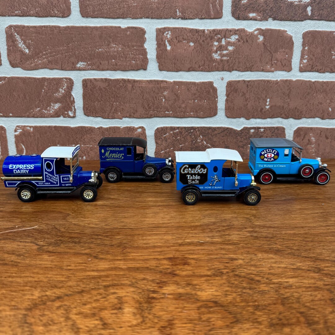 Vintage 1970s Matchbox Cars Models of Yesteryear Diecast Vehicles From ...