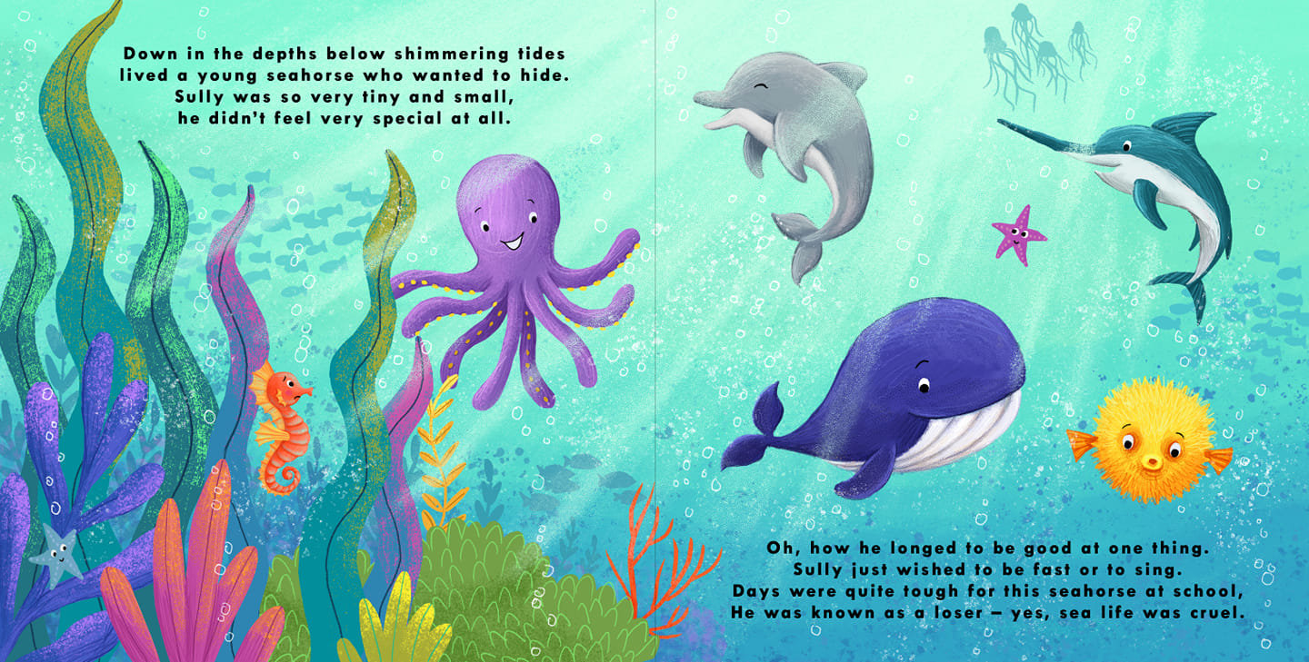 Signed and Dedicated Copy of Sully the Seahorse a Children's Book About ...