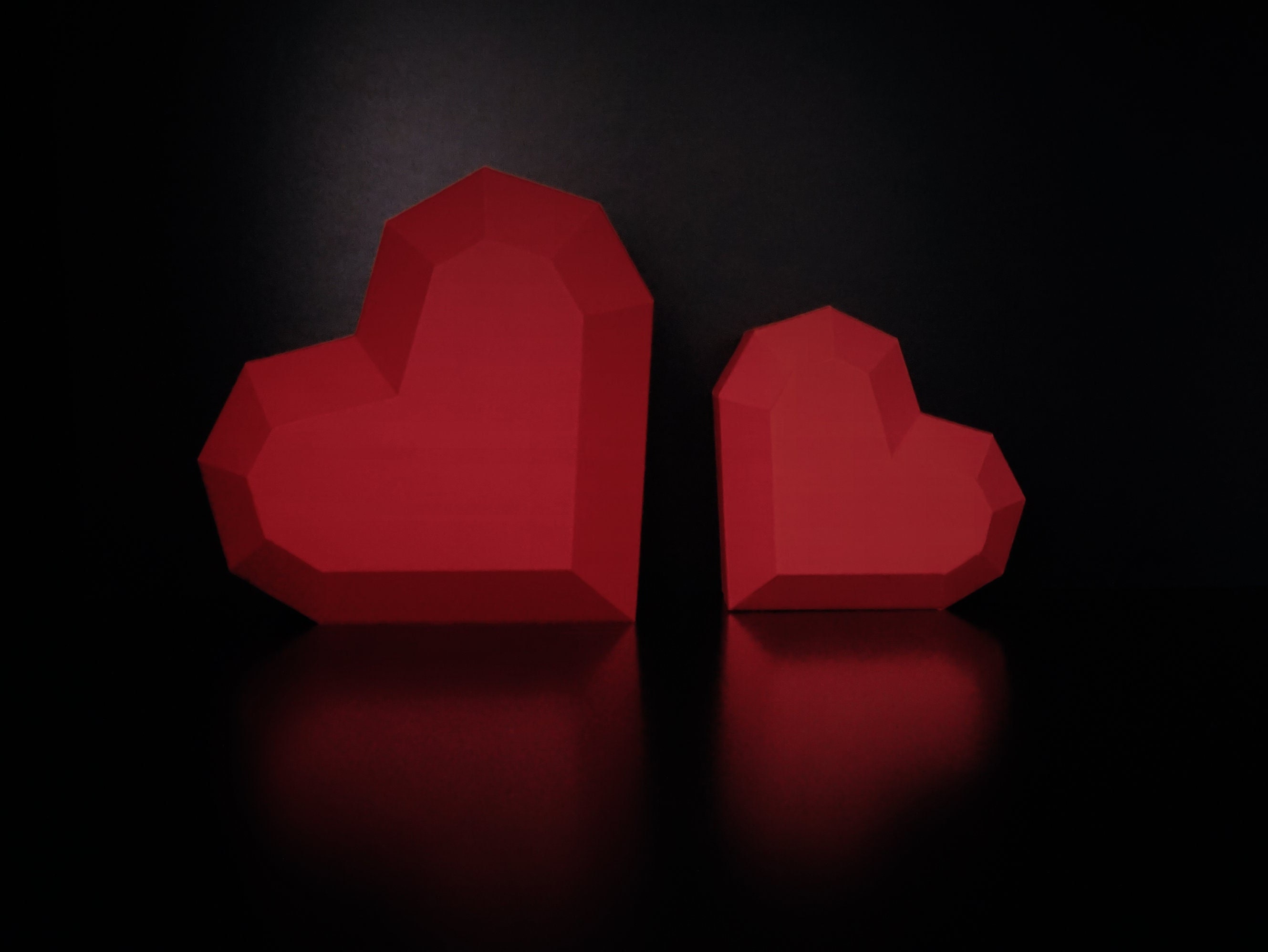 Heart Box Papercraft, Box SVG, DIY Gifts, Prints - Etsy