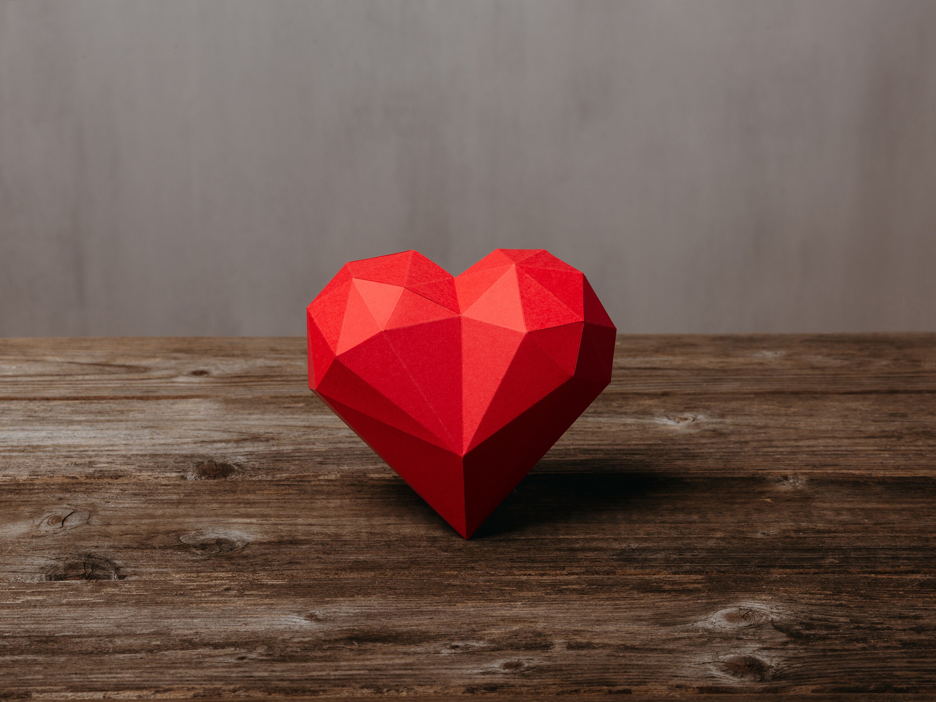 Heart Papercraft 3D, DIY Love Gift for Her - Etsy