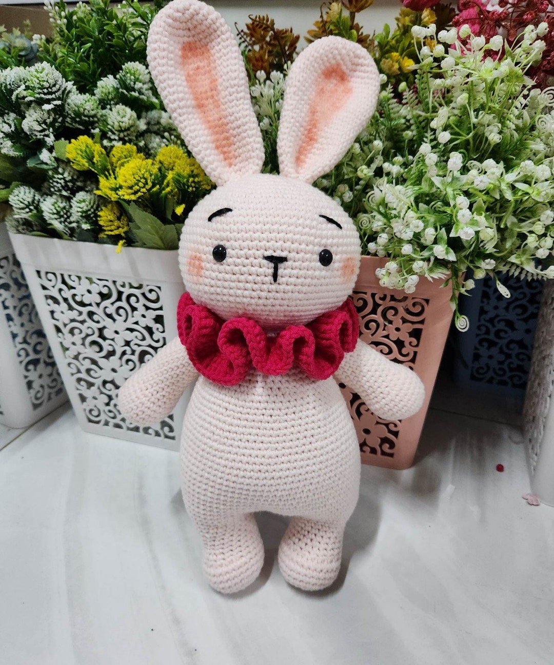 Cute 45cm Bunny Crochet Pattern Tutorial, Amigurumi Bunny - Etsy