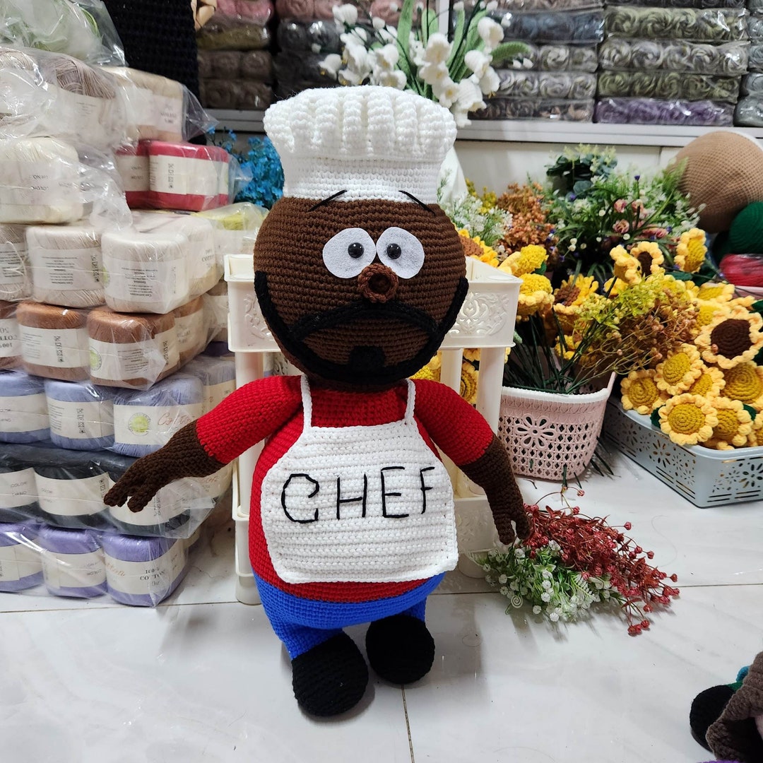 Handmade Chef-south Park Pattern for Unique and Quirky Creations - Etsy