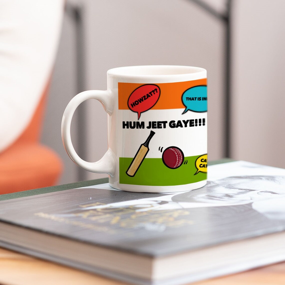India Cricket Mug, Cricket Mug, Mug - Etsy