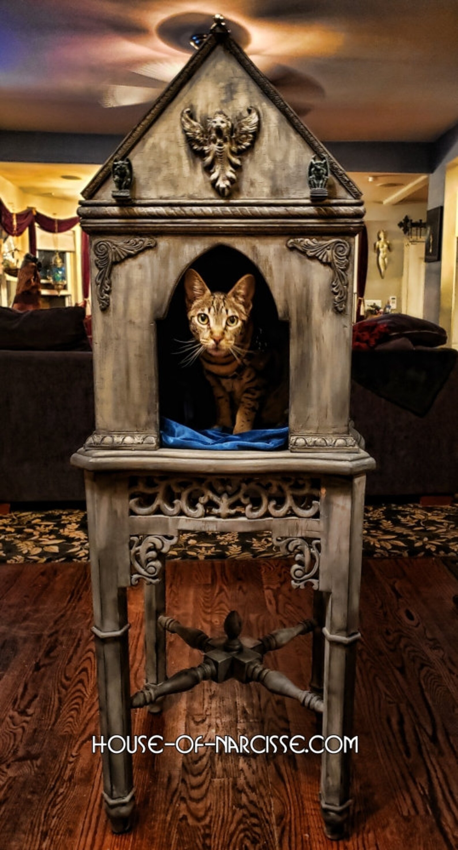 Custom Made Gothic Cathouse - Etsy