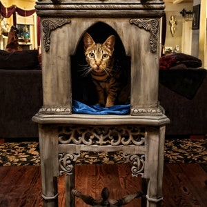 Custom Made Gothic Cathouse - Etsy