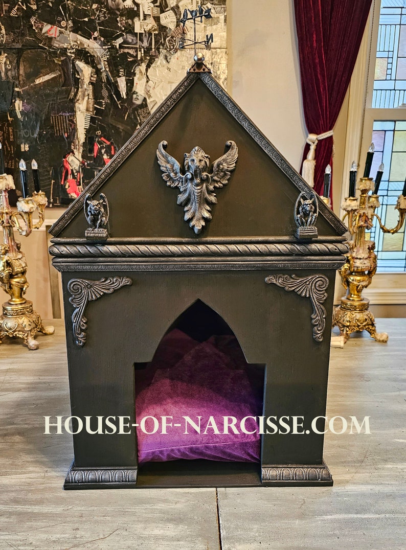 Custom Made Gothic Cathouse - Etsy