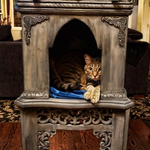 Custom Made Gothic Cathouse - Etsy