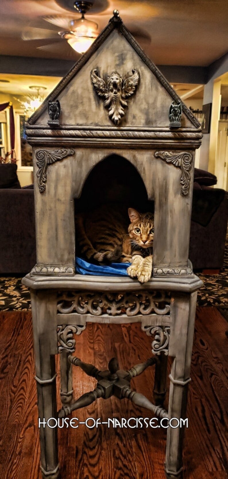 Custom Made Gothic Cathouse - Etsy