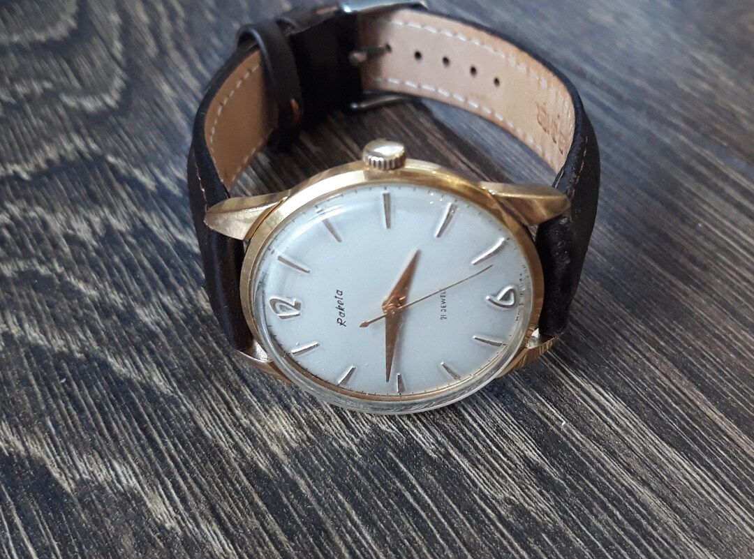 Vintage Men's Gilded Watch raketa Watch - Etsy