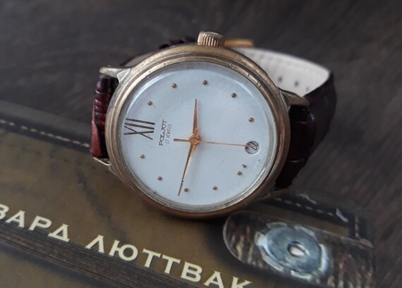 Vintage men's watch"Poljot"made in USSR, watch soviet… - Gem