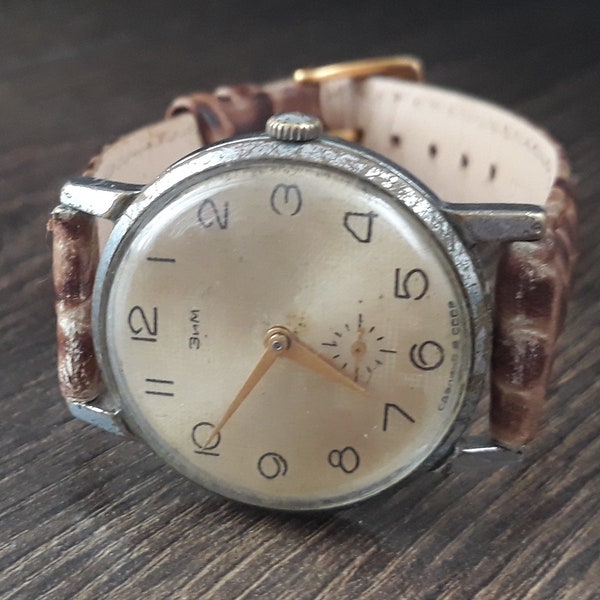 Zim Ussr Vintage Watch - Etsy