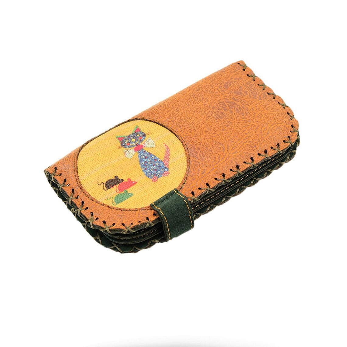 Cats and Mice Printed Vegan Wallet, Organic, Eco Friendly, Purse ...