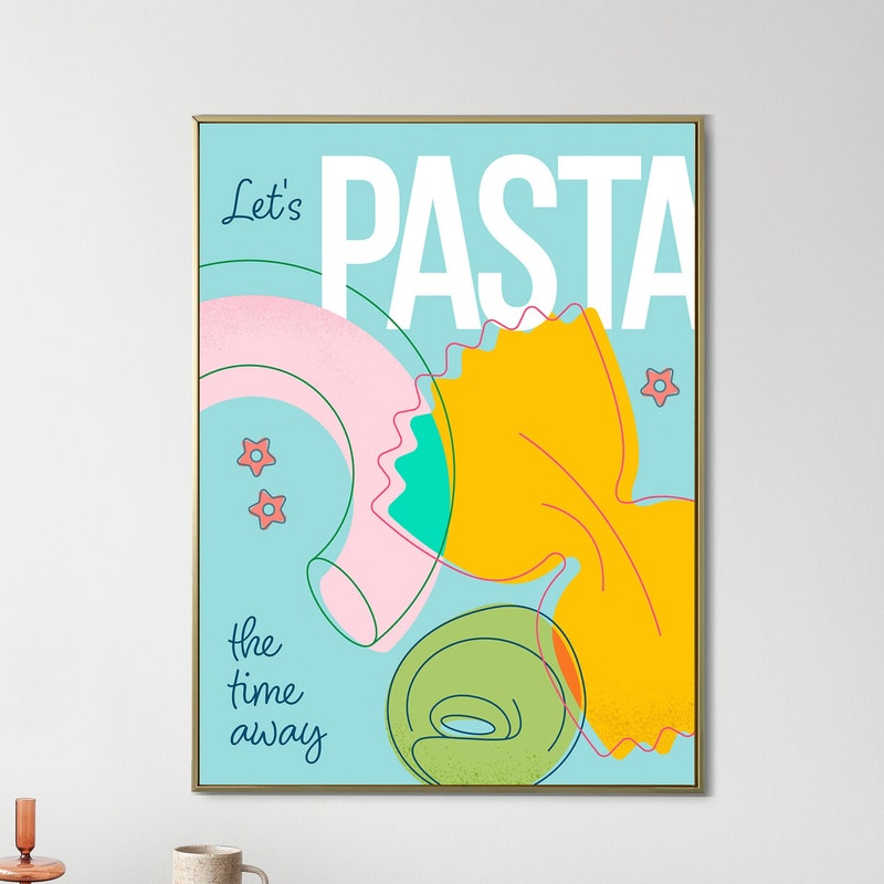 Pasta Poster - Etsy