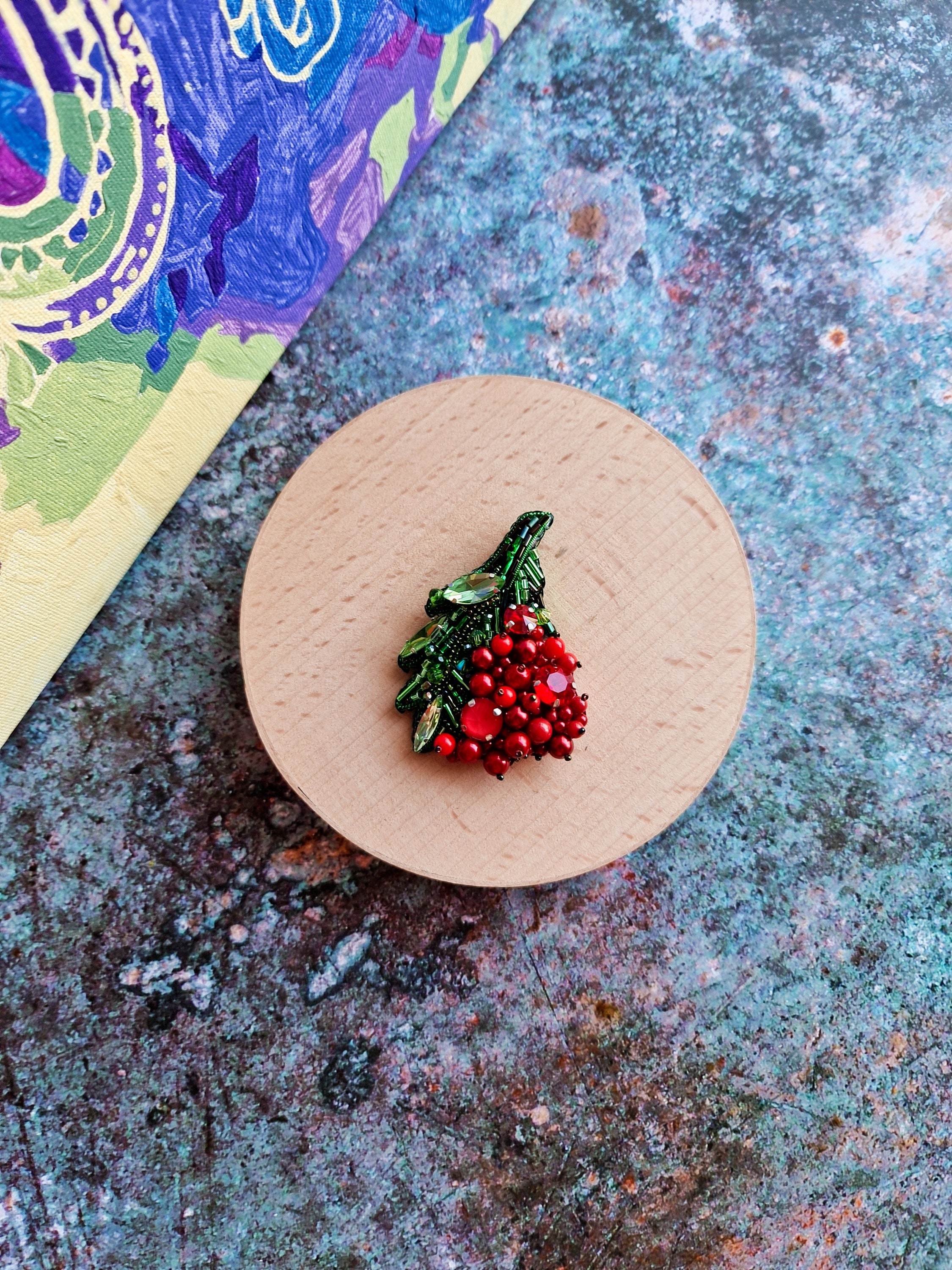 Viburnum Pin, Berries Brooch, Guelder Rose Jewellery - Etsy