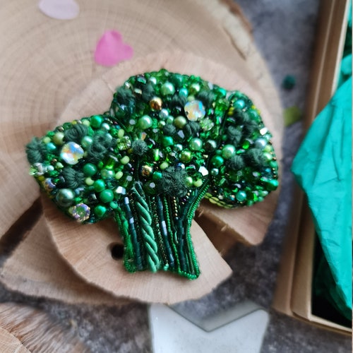 Сarrots Crystal Plant Pin Vegetable Handmade Brooch - Etsy