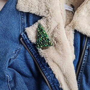 Christmas Tree Brooch, Gifts for Him or Gifts for Her - Etsy