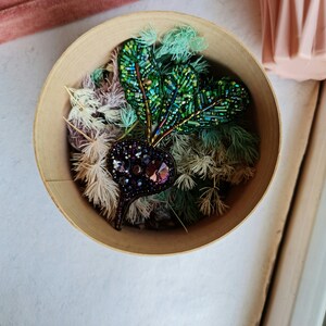 Brooch Embroidered Beets, Cute Plant Pin - Etsy