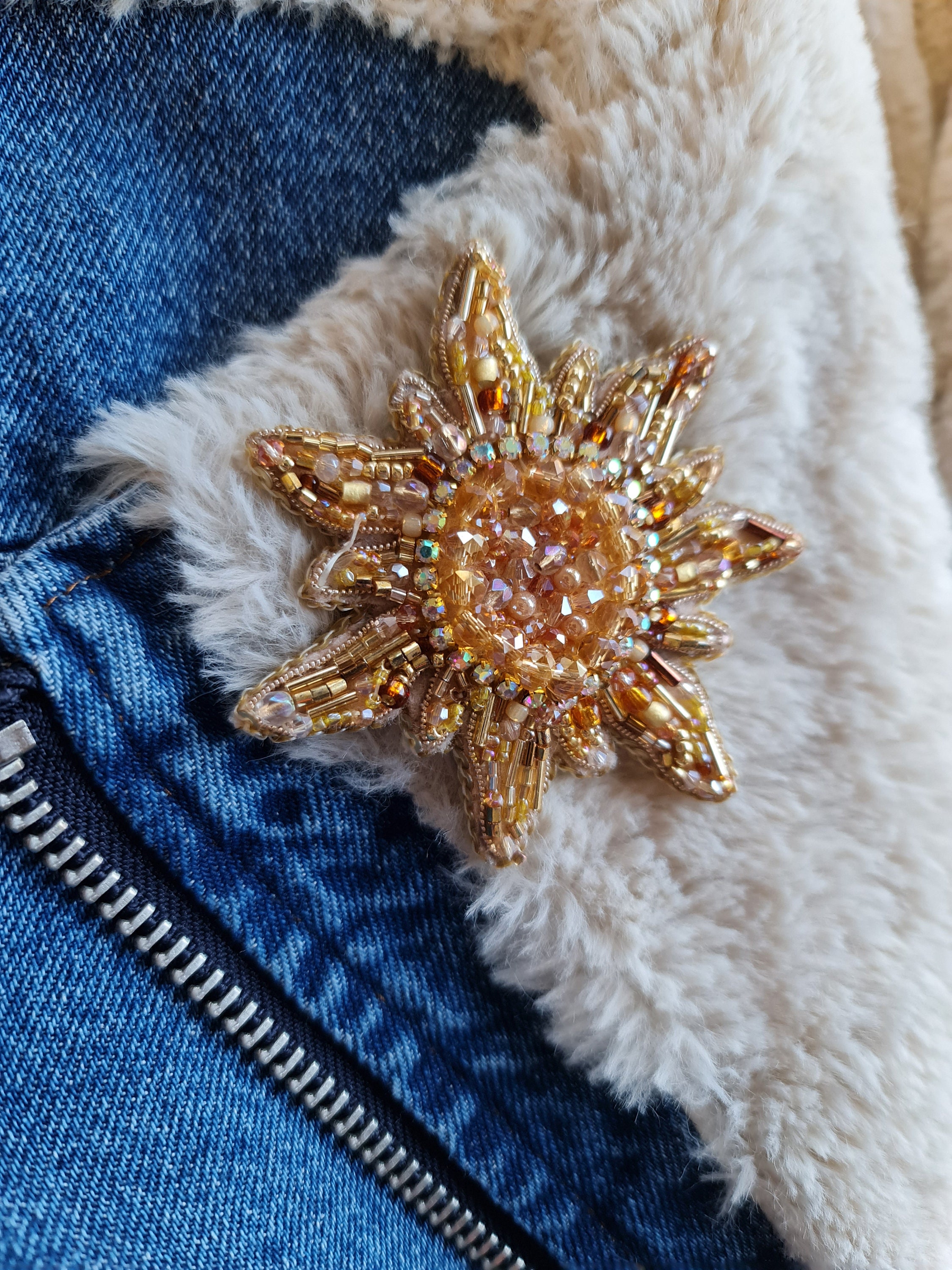 Moon Brooch, Celestial Pin, Nature Jewelry - Etsy
