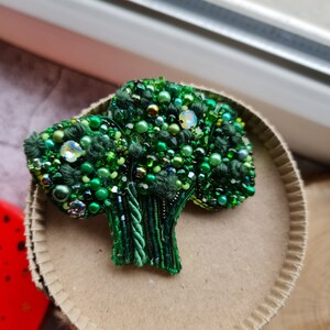 Сarrots Bead Brooch, Vegetable Embroidery Pin, Cute Gift for Best ...