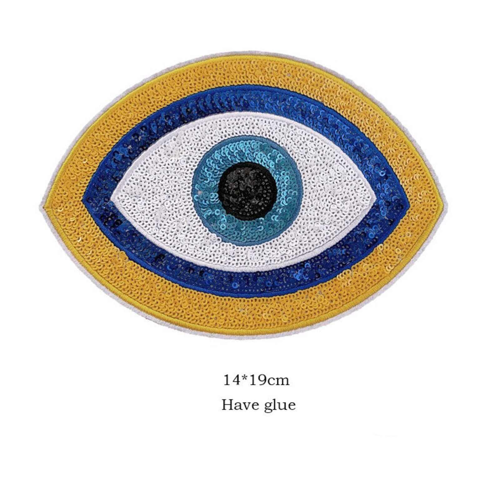 Sequined Patch Brand Applique Patch Iron on Patch Large Big Patch Sew ...