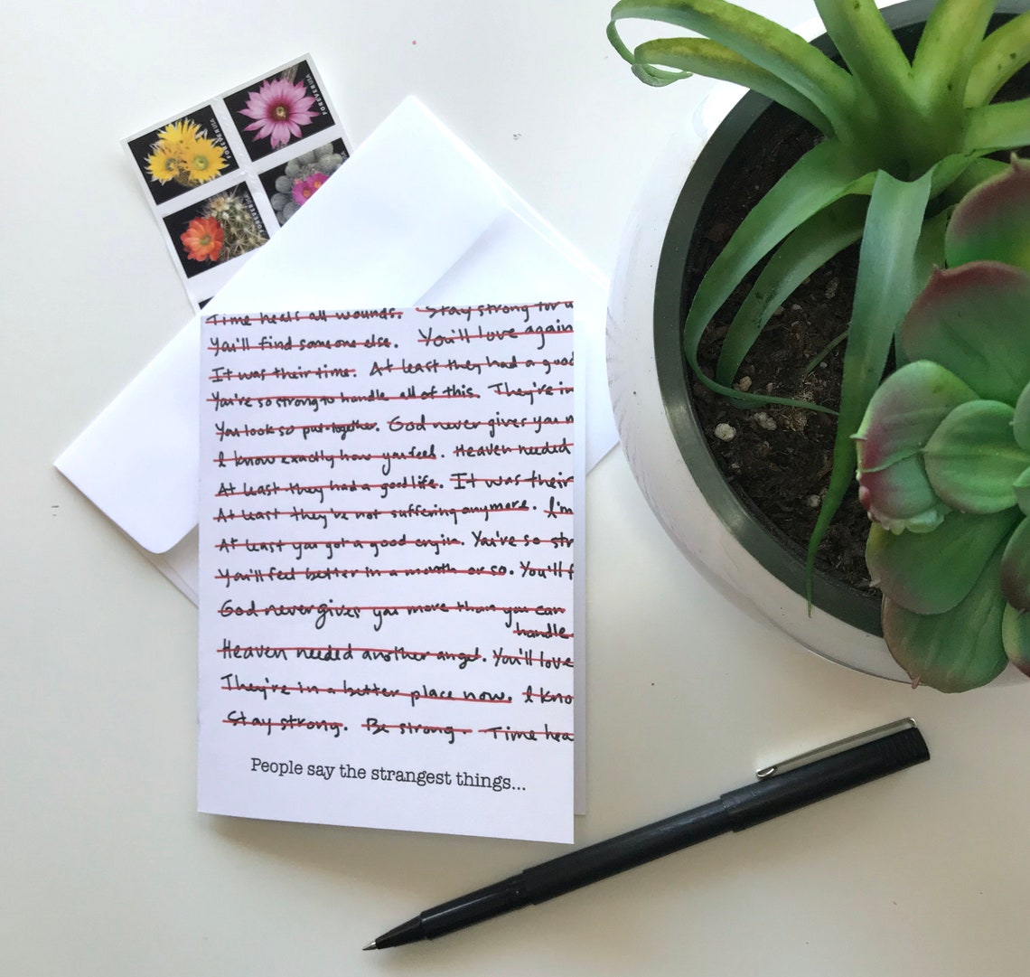 Funny Sympathy Card, Printable Card, Condolences, Loss of a Loved One ...