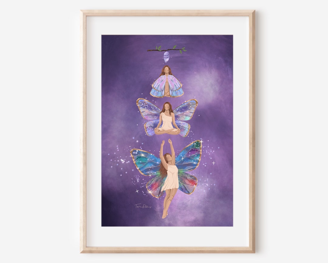 ALWAYS EVOLVING - Fine Art Illustration Print Spiritual Growth ...