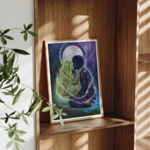 The BALANCE of LIFE - Fine Art Print, Nature Universe Spiritual ...