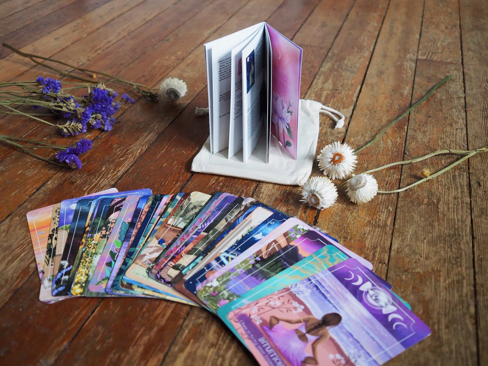 INTENTION MAGIC: Large Illustrated Intention Cards With Guidance ...
