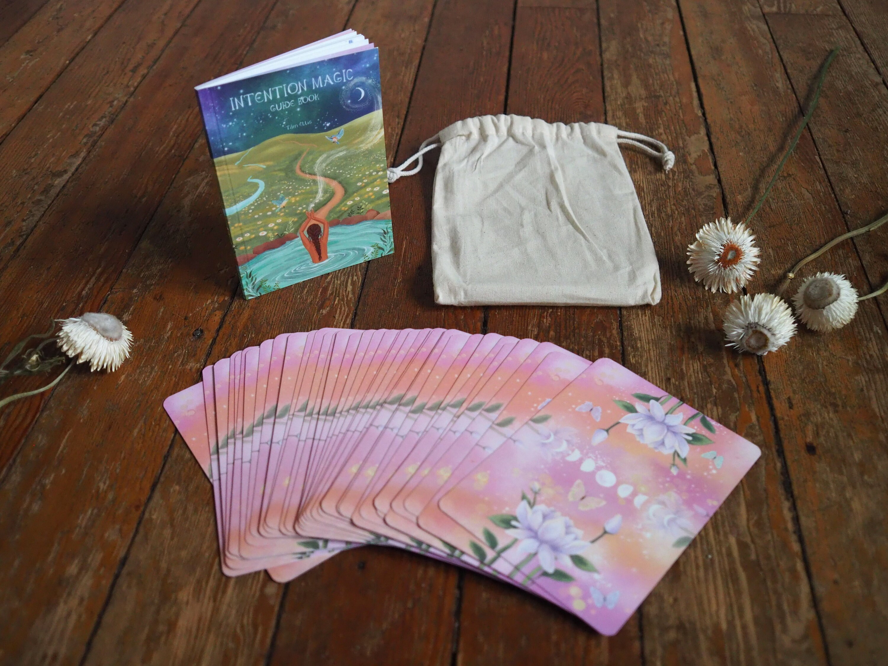 INTENTION MAGIC: Large Illustrated Intention Cards With Guidance ...