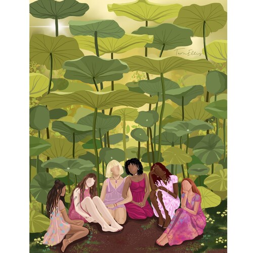 We Are One Fine Art Print Unity Illustration | Etsy