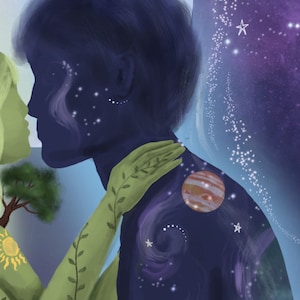 The BALANCE of LIFE - Fine Art Print, Nature Universe Spiritual ...