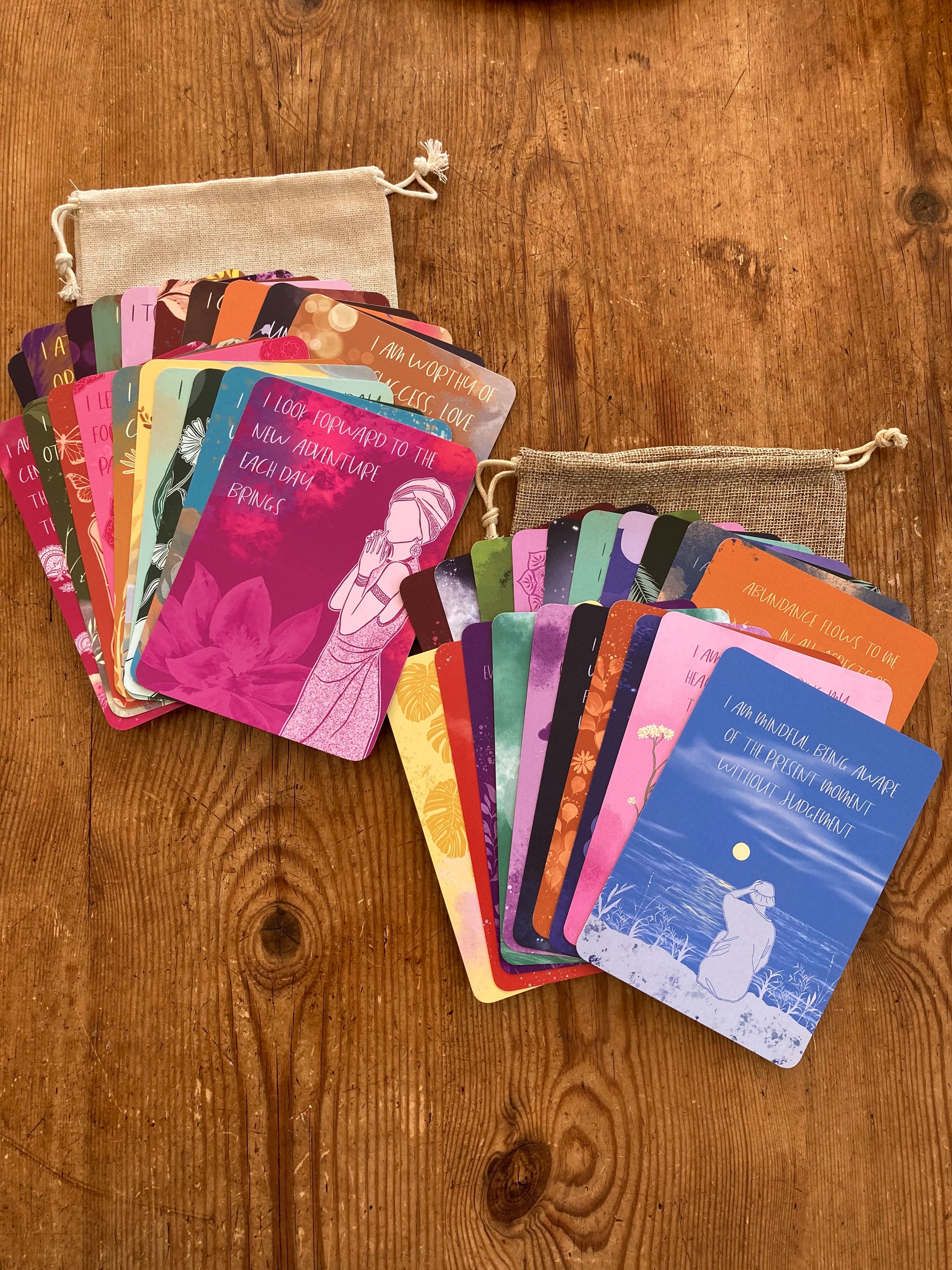 AFFIRMATION CARDS: Large Illustrated Positive Empowering Fine | Etsy UK