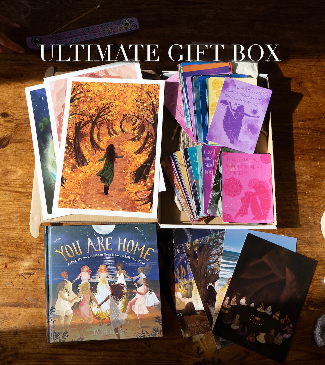 ULTIMATE GIFT BOX , Collection of Art, Prints, Affirmation Cards ...