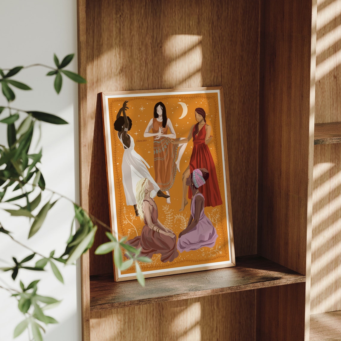 UNITY IN DIVERSITY- Fine Art Print, Unity Friendship Illustration Wall ...