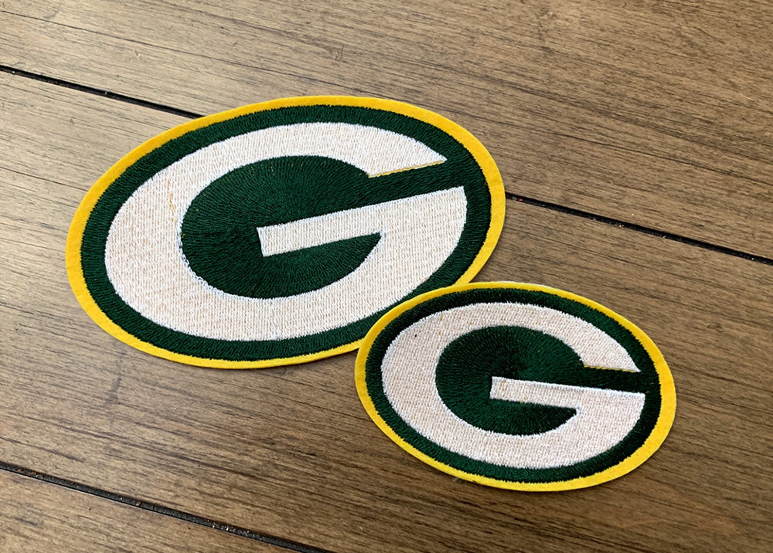 Green Bay Packers Iron-on Team Logo Patch Available in 3 | Etsy