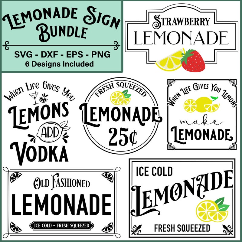 Lemonade 25 Cent Sign - Etsy