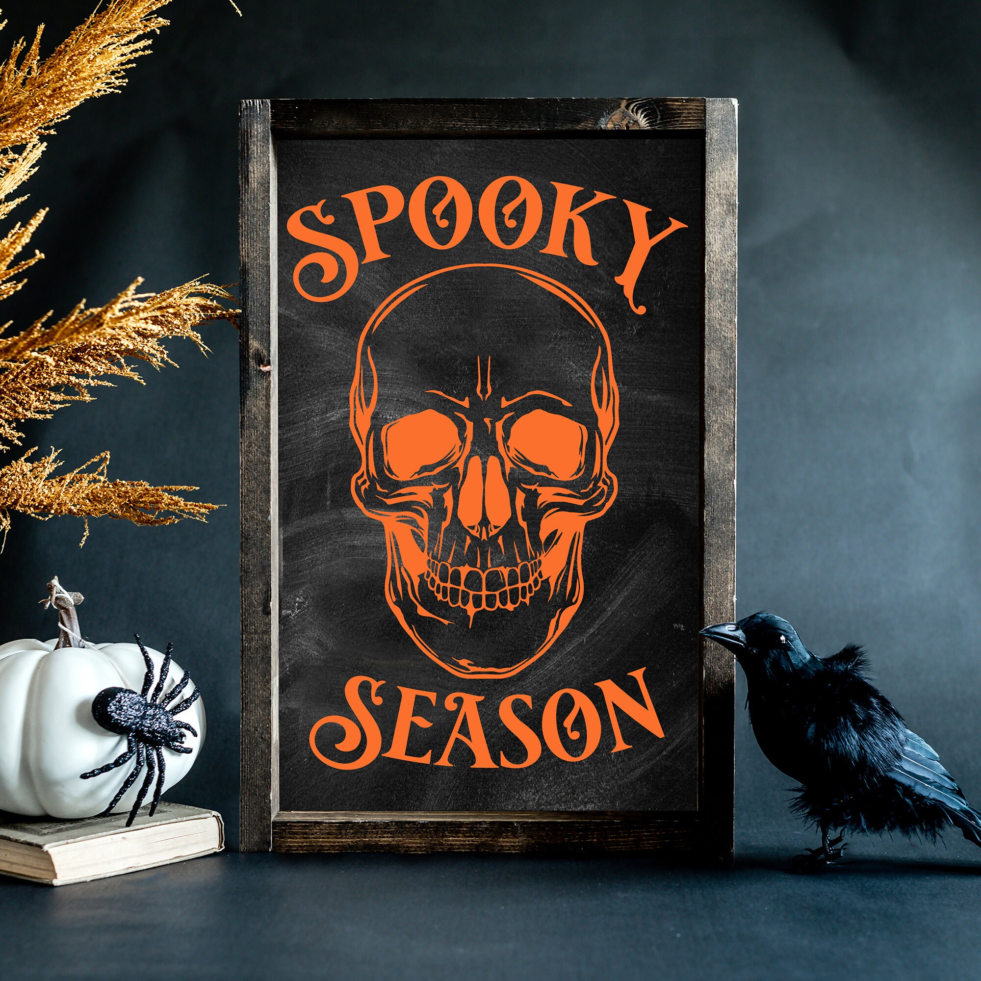 Halloween Sign SVG Bundle Vintage Halloween Signs - Etsy