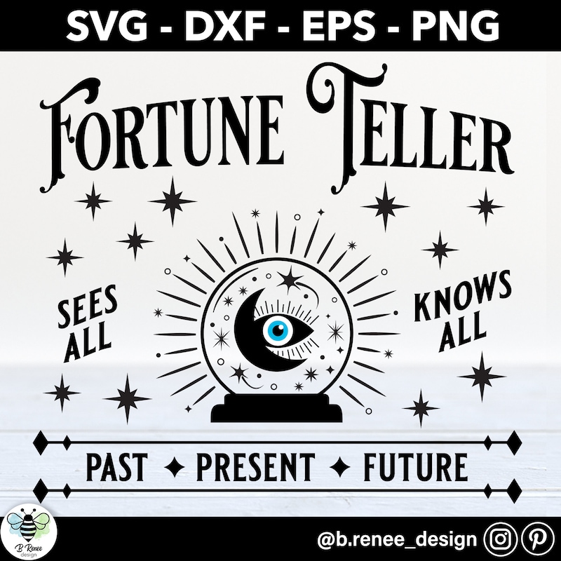 Fortune Teller Sign - Etsy