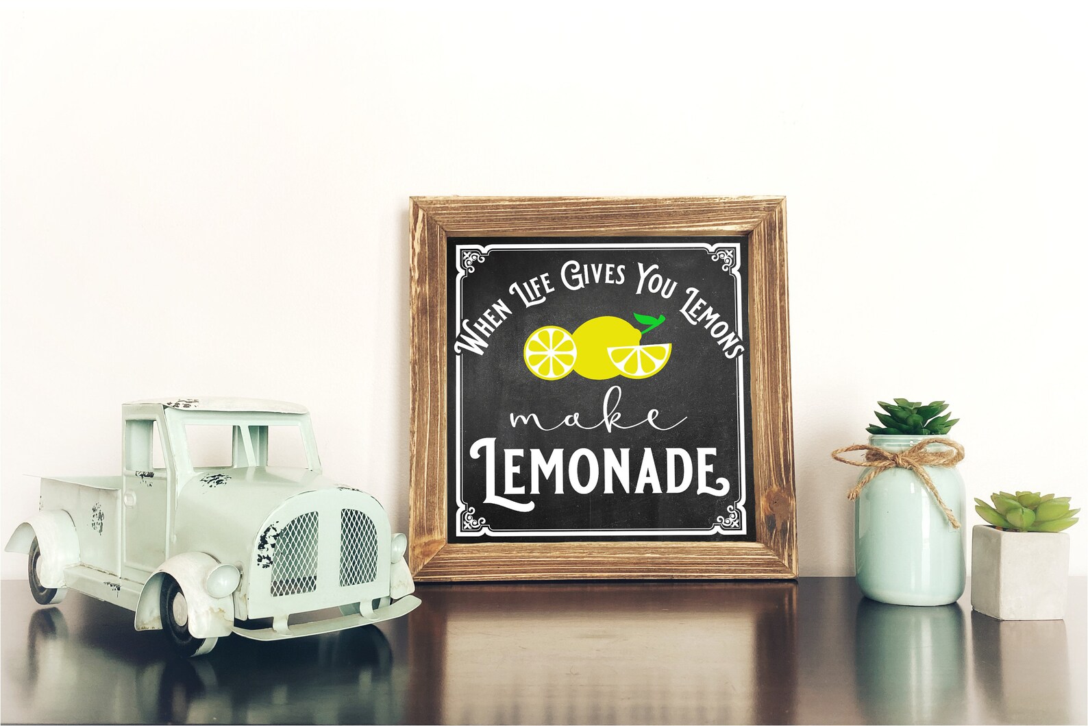 Lemonade Sign SVG Bundle When Life Gives You Lemons Make - Etsy