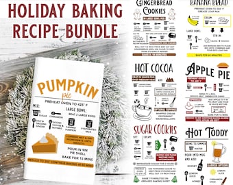 Christmas Recipes Svg, Christmas Bundle, christmas Baking Svg ...