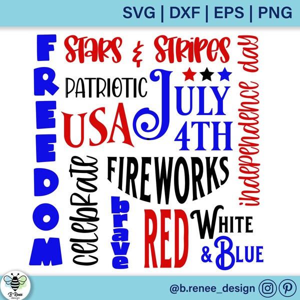 Stars Word Svg - Etsy