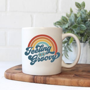 Feeling Groovy SVG | Retro Rainbow | Groovy SVG | Retro Shirt Design ...