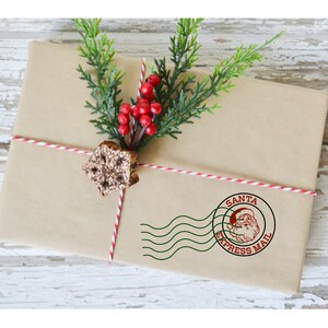 Christmas Stamp SVG | Santa Express | Christmas Postage Stamp | Santa ...